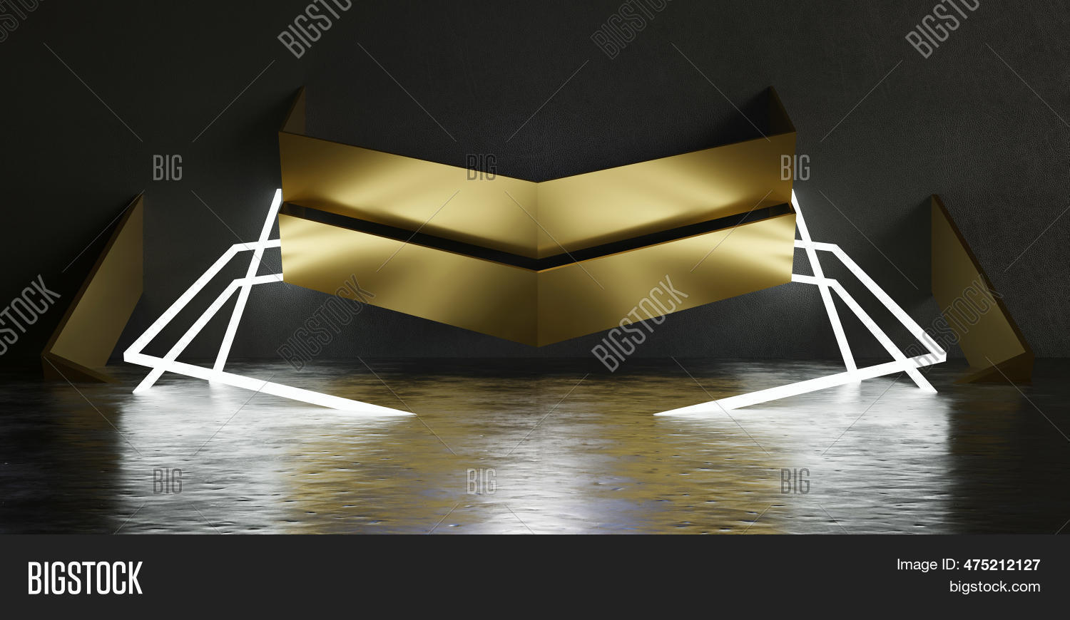 Neon Light Stage. Led Image & Photo (Free Trial) | Bigstock