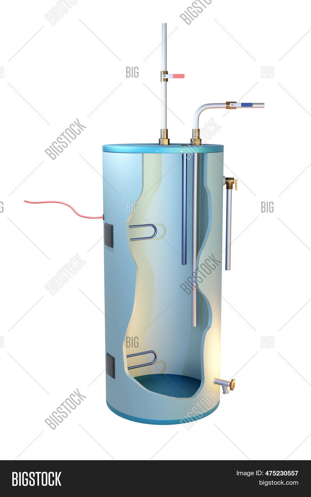 Electric Water Heating Image & Photo (Free Trial) | Bigstock