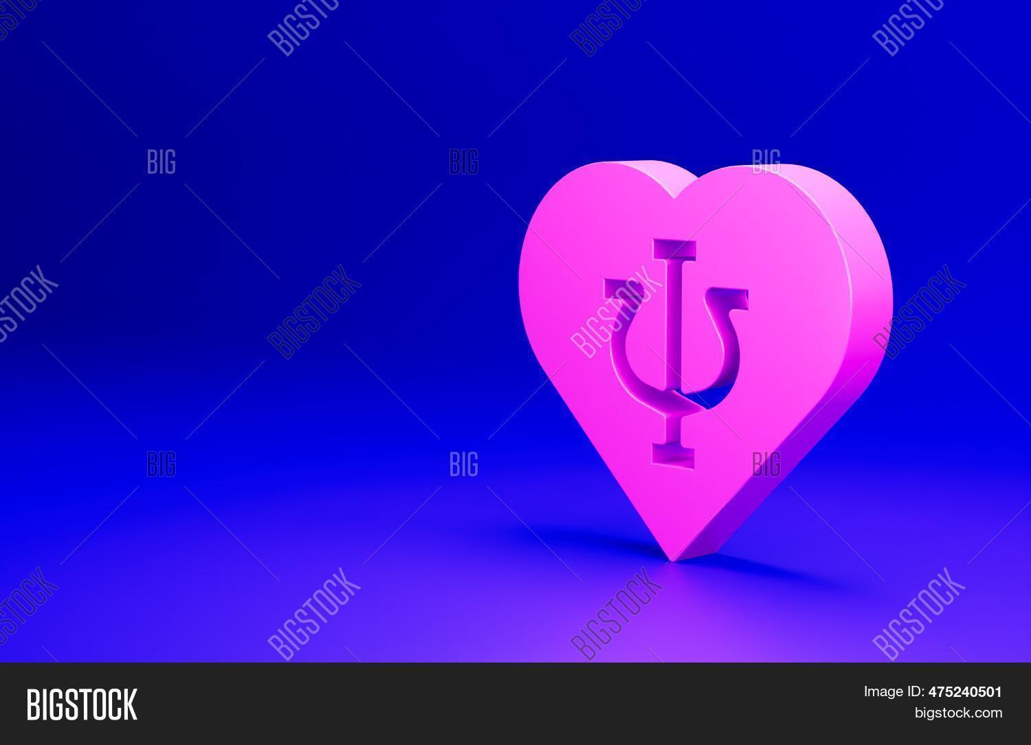Pink Psychologist Symbol