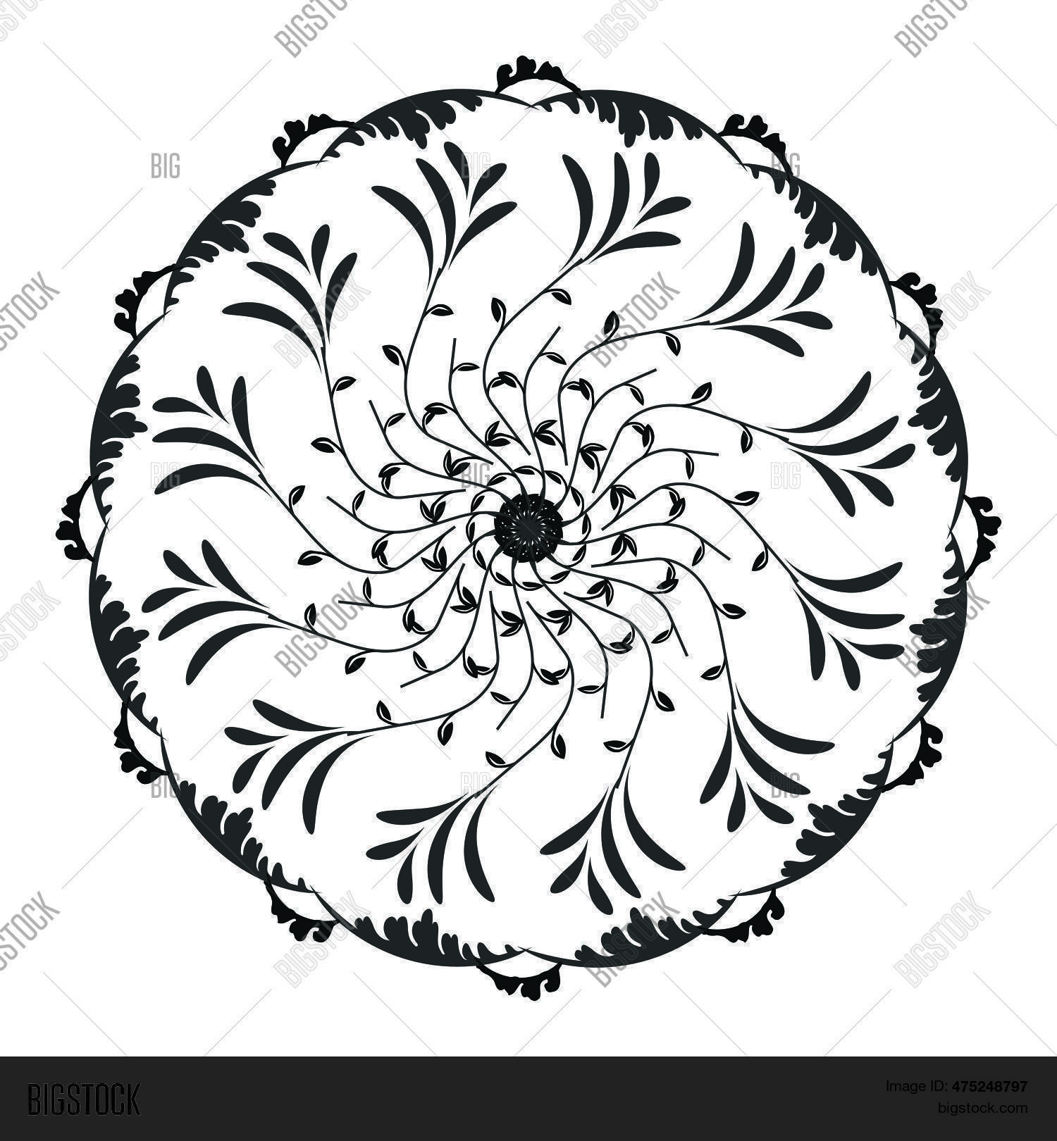 Mandala Art Design Vector & Photo (Free Trial) | Bigstock