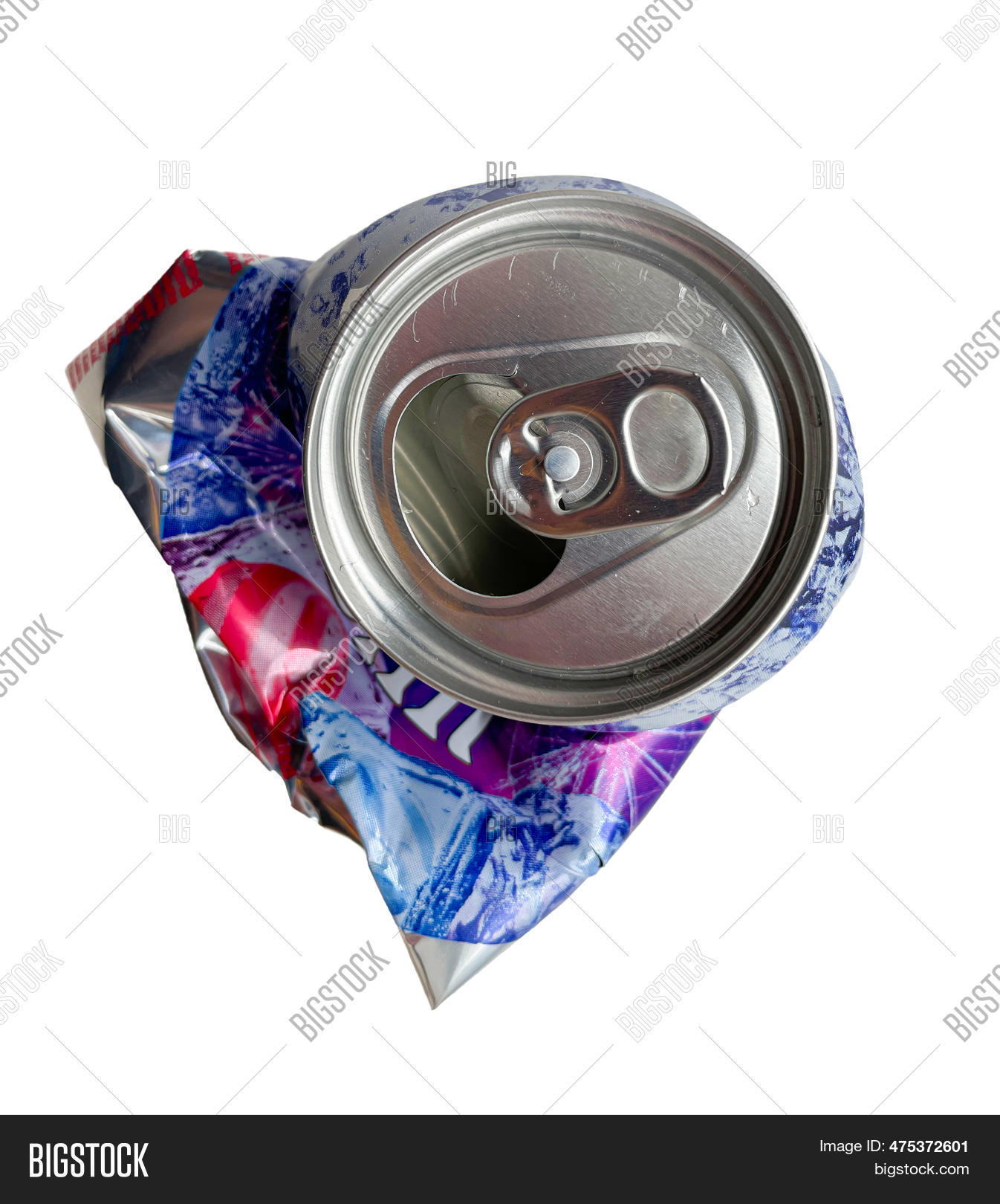 Crumpled Tin Can On Image & Photo (Free Trial) | Bigstock