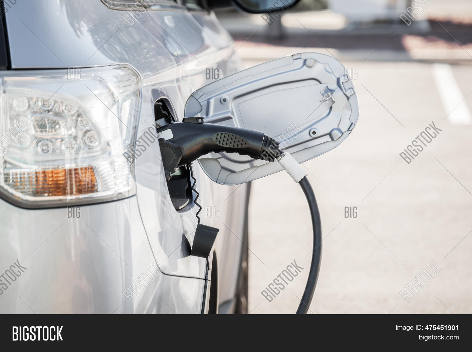 Electric Car Connected Image & Photo (Free Trial) | Bigstock