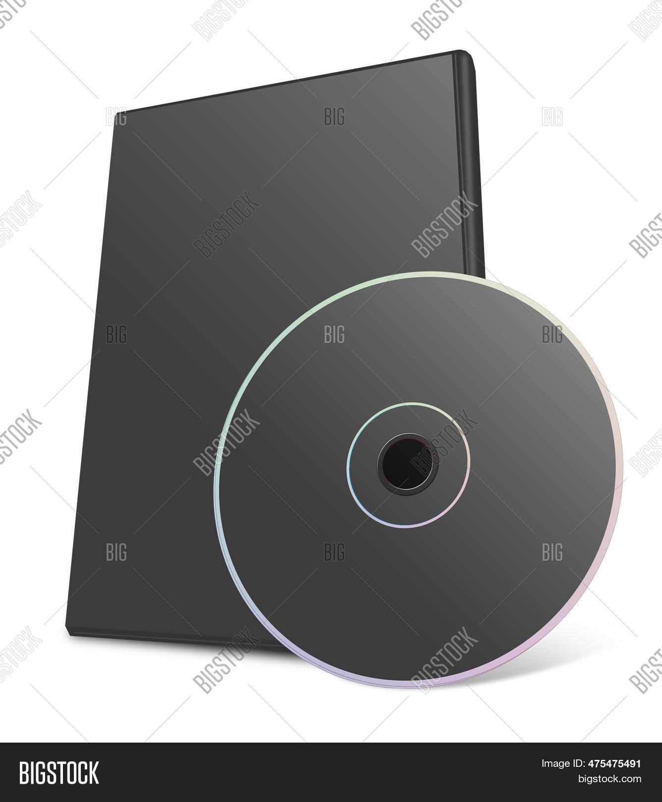 Dvd Box Blank Template Image & Photo (Free Trial) | Bigstock