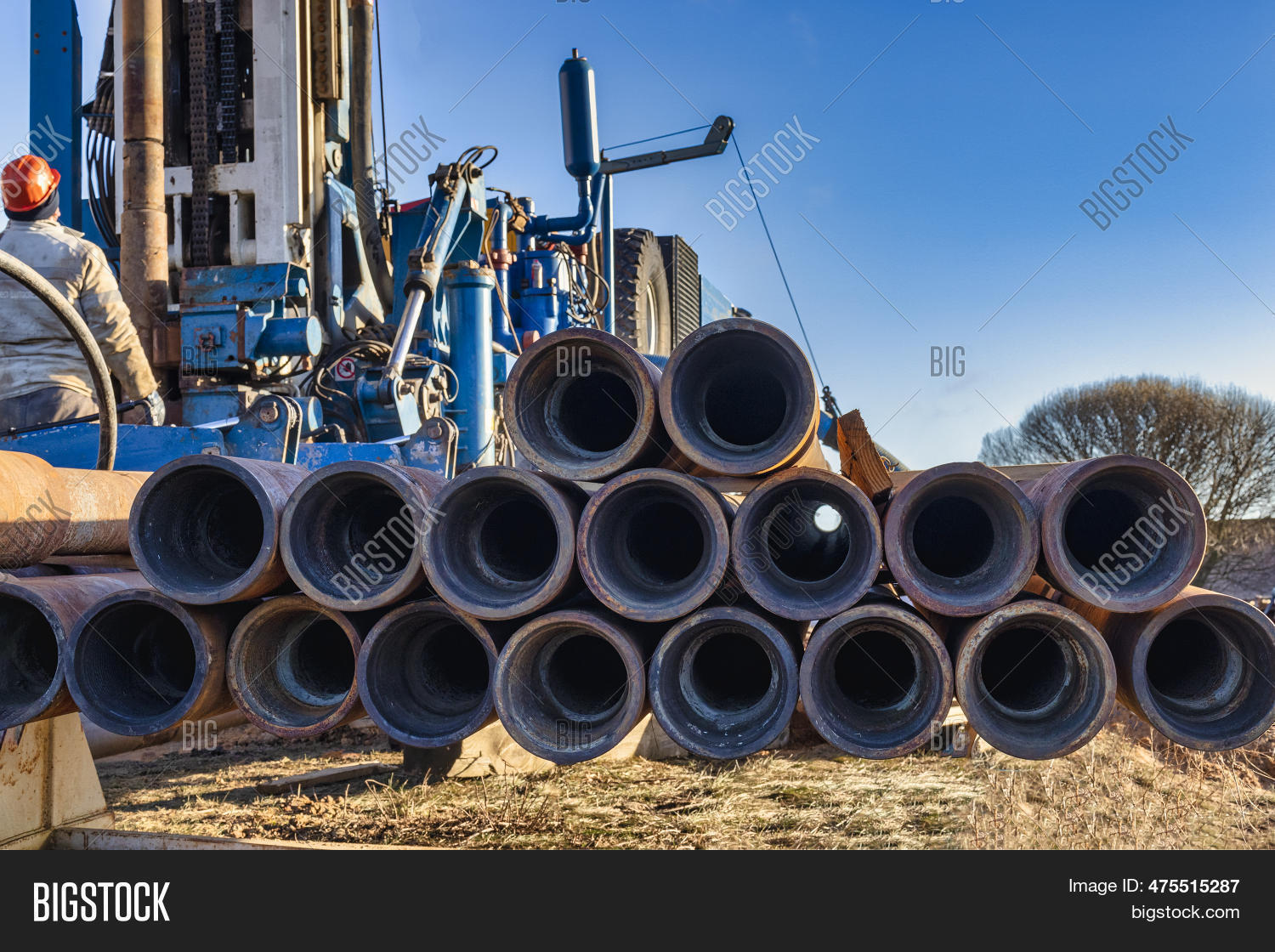 Pipes Well Close-. Image & Photo (Free Trial) | Bigstock