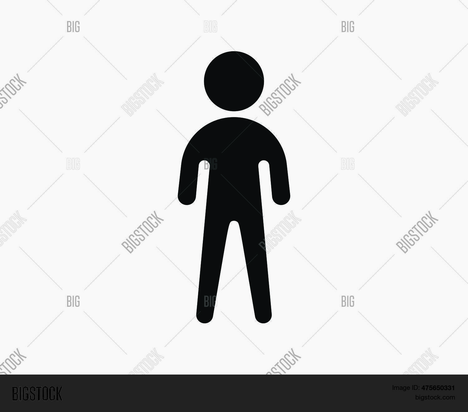 Human Stick Figure Vector & Photo (Free Trial) | Bigstock