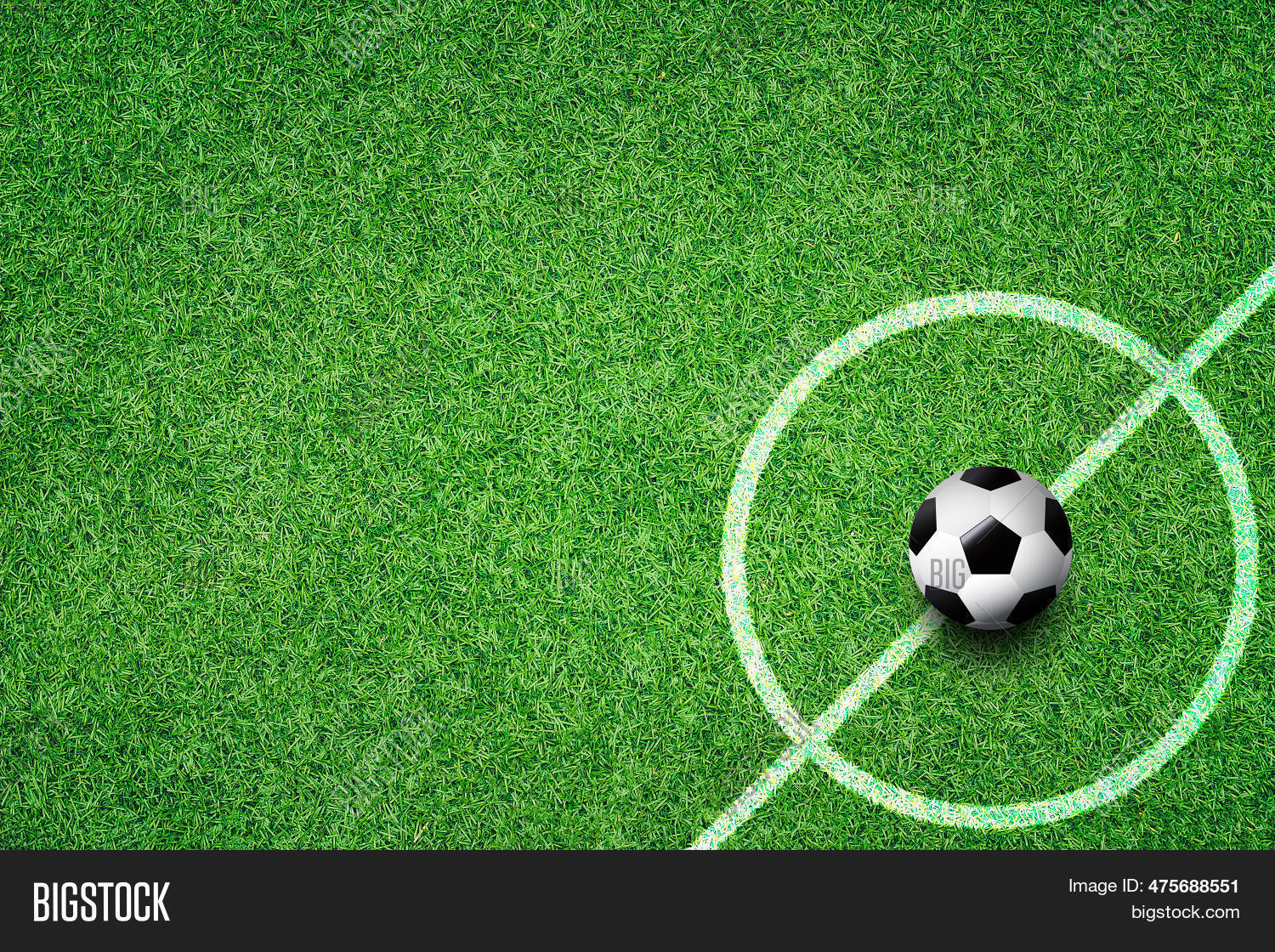 Soccer Field Center Image & Photo (Free Trial) | Bigstock