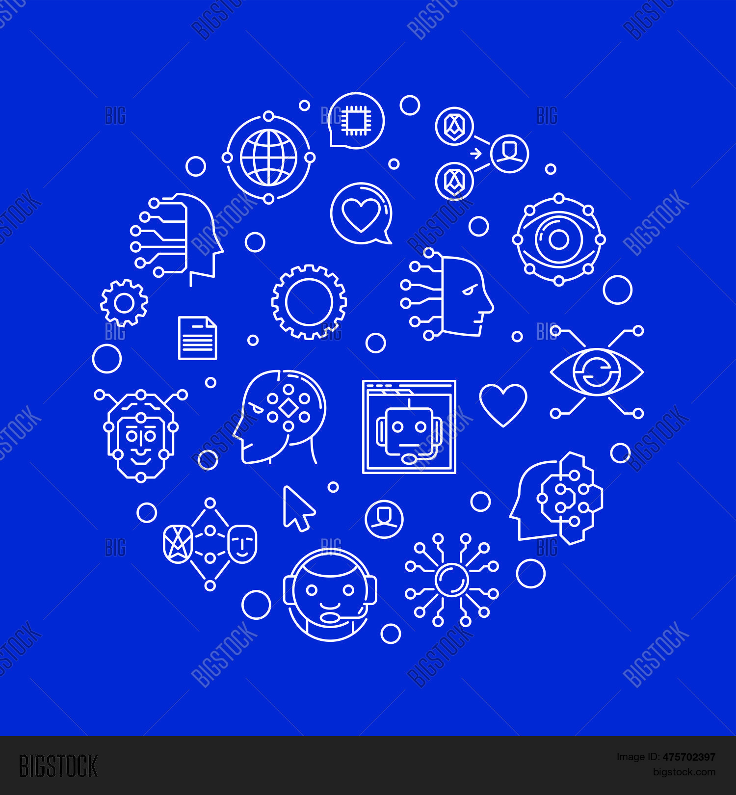 Ai Neural Network Vector & Photo (Free Trial) | Bigstock