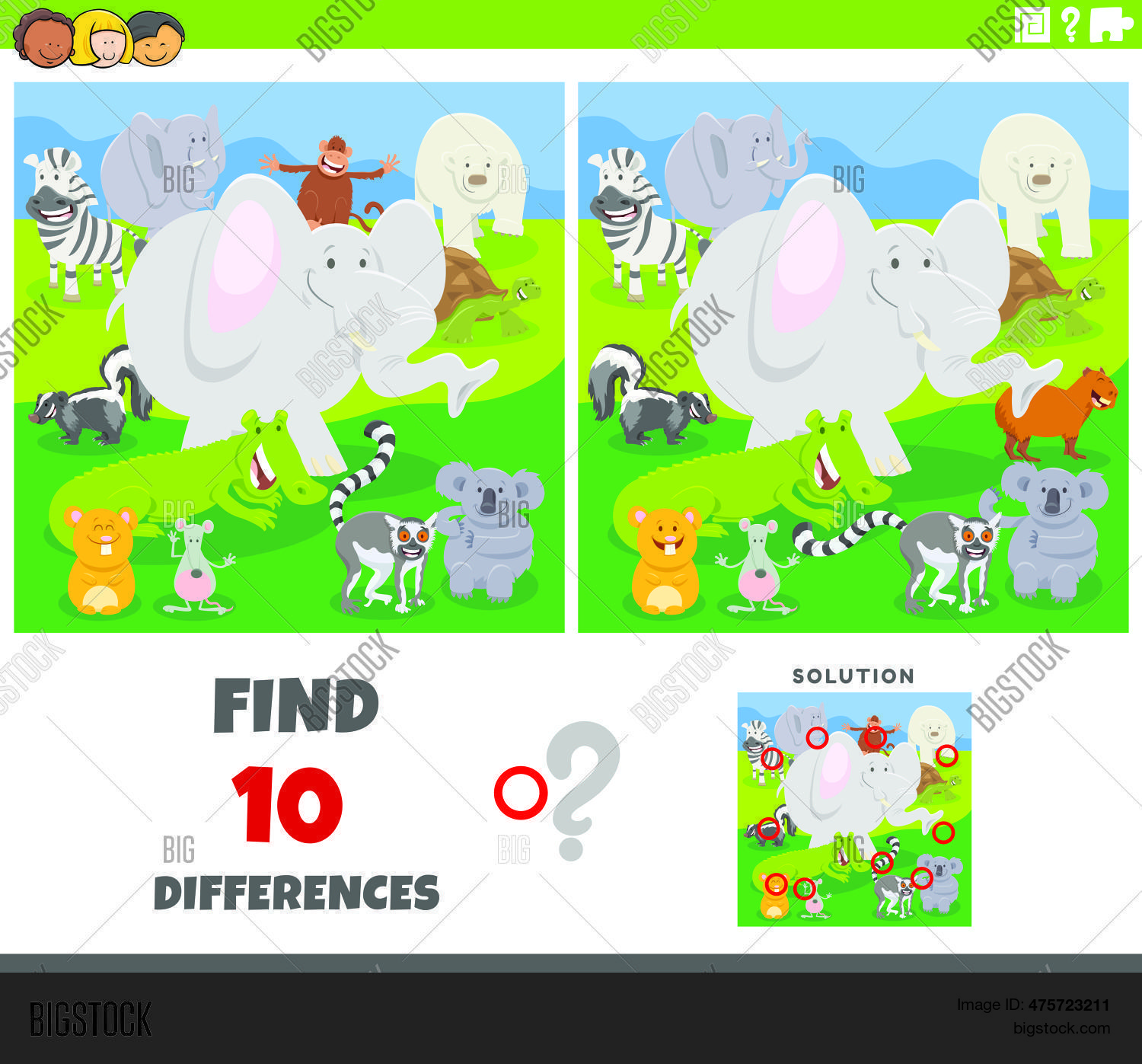 Cartoon Illustration Vector & Photo (Free Trial) | Bigstock