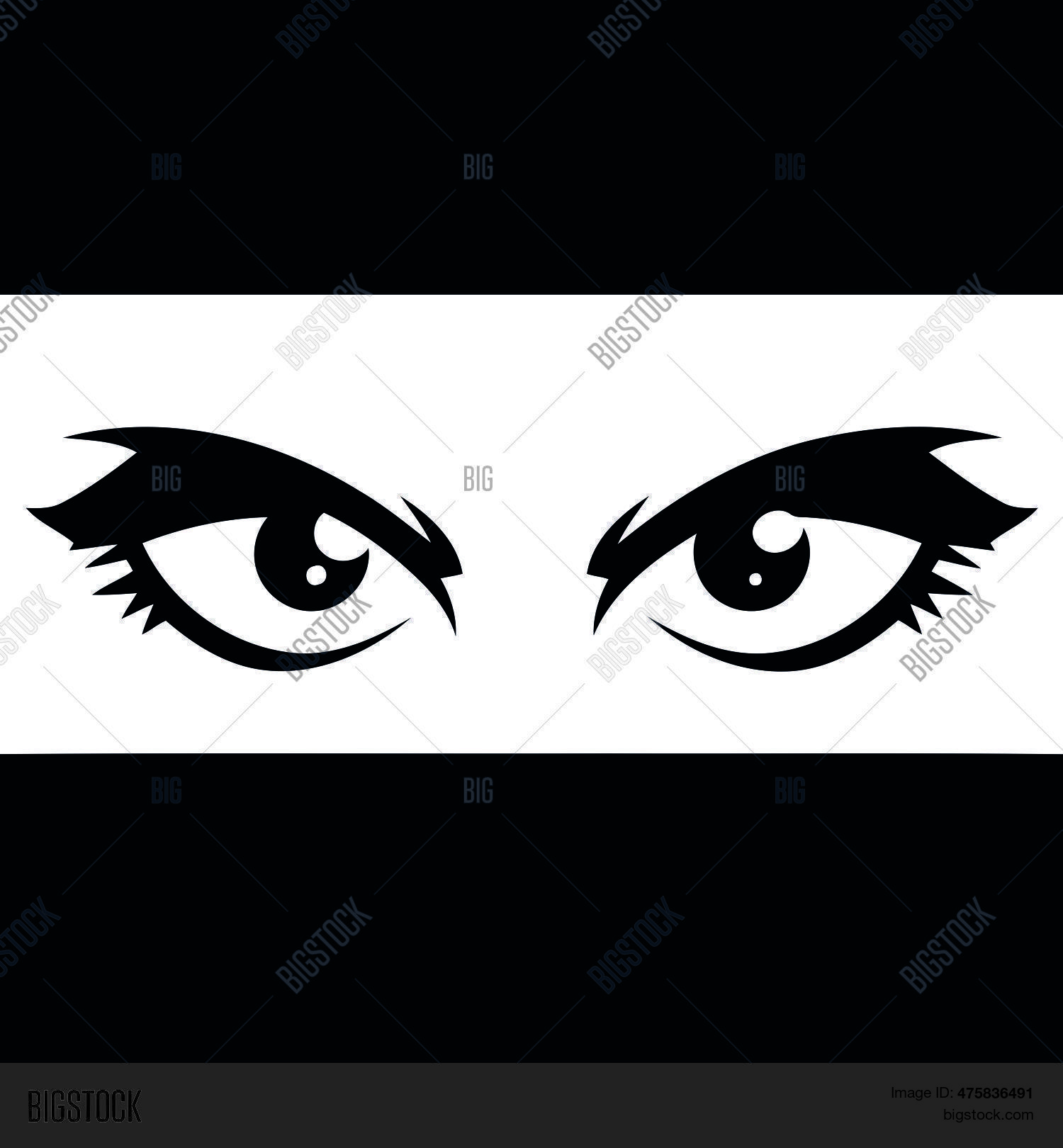 Human Eyes Watching Vector & Photo (Free Trial) | Bigstock