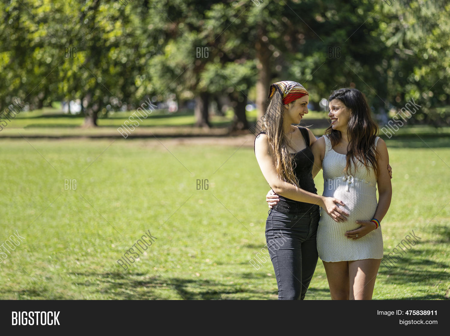 Happy Pregnant Lesbian Image & Photo (Free Trial) | Bigstock