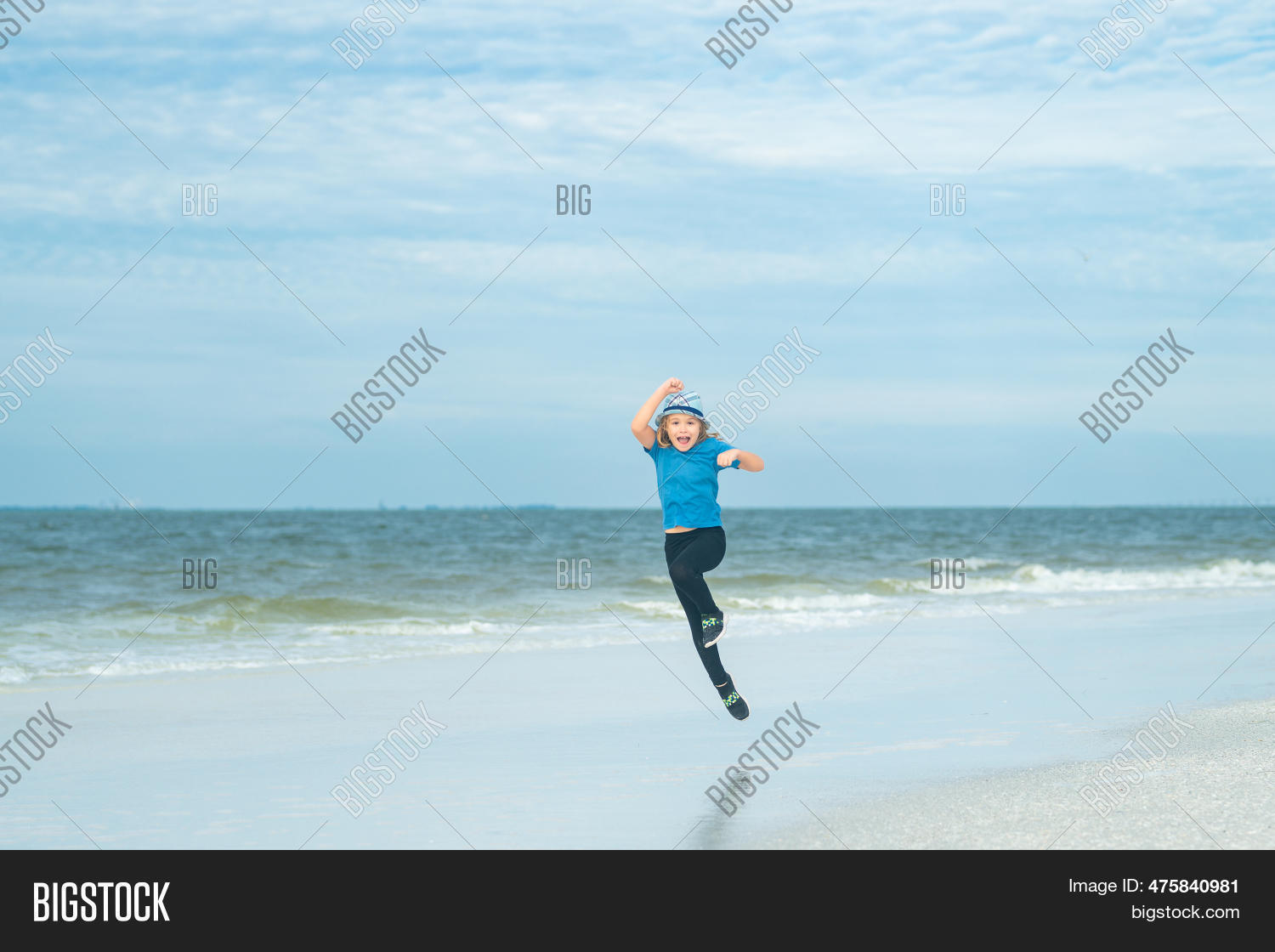 Excited Child Running Image & Photo (Free Trial) | Bigstock