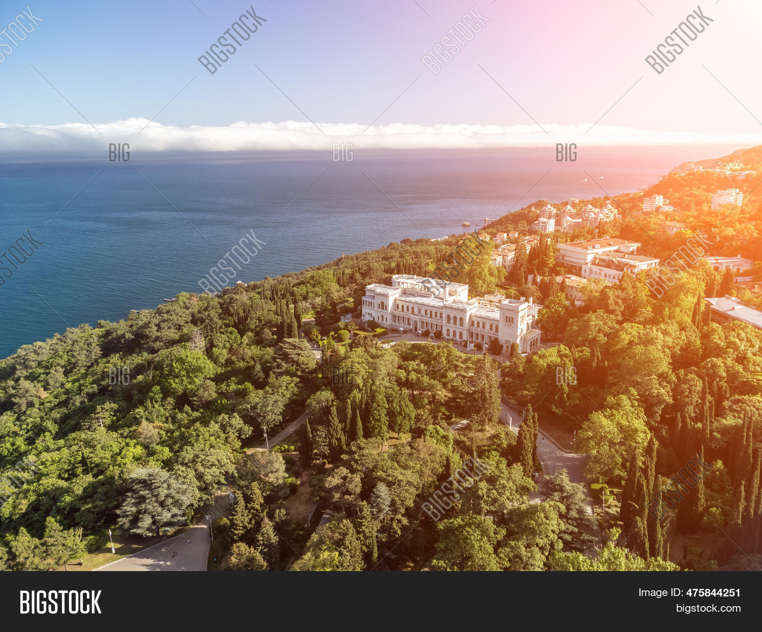 Aerial View Livadia Image & Photo (Free Trial) | Bigstock