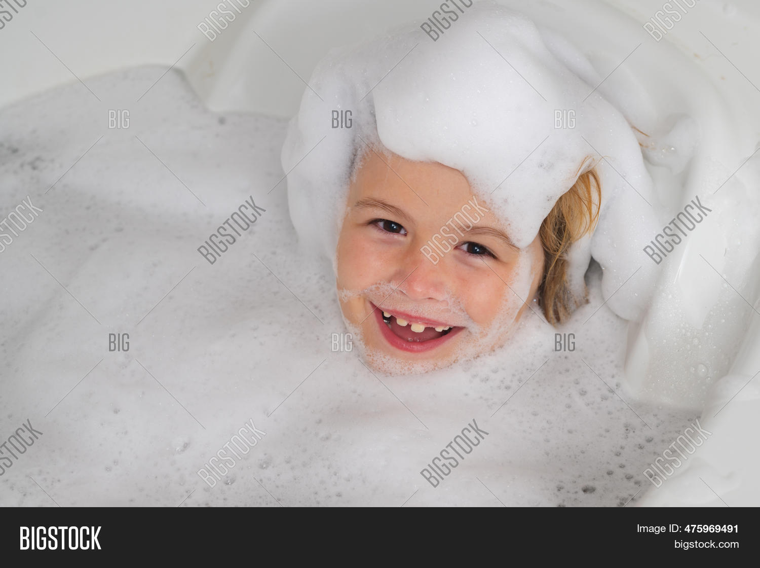 Kid Bath Tub. Washing Image & Photo (Free Trial) | Bigstock