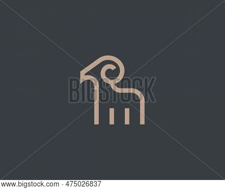 Ram Vector Logo. Vector & Photo (Free Trial) | Bigstock