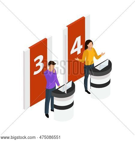 Quiz Tv Show Guests Vector & Photo (Free Trial) | Bigstock