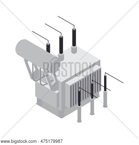 Electric Transformer Vector & Photo (Free Trial) | Bigstock