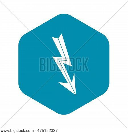 Arrow Lightning Icon Image & Photo (Free Trial) | Bigstock