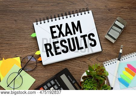 Exam Results Text On Image & Photo (Free Trial) | Bigstock