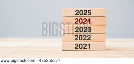 2025 Block Over 2024 Image & Photo (Free Trial) | Bigstock