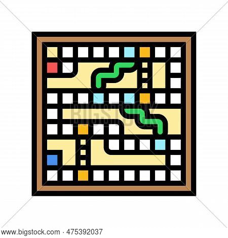 Snakes Ladders Game Vector & Photo (Free Trial) | Bigstock