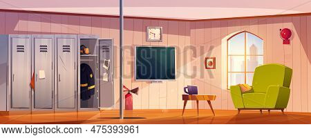 Fire Station Rest Vector & Photo (Free Trial) | Bigstock