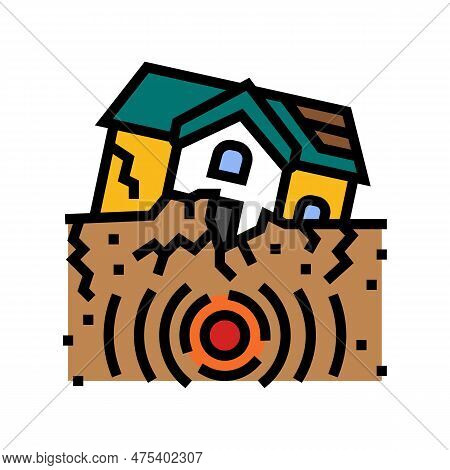 House Earthquake Vector & Photo (Free Trial) | Bigstock