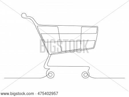 Shopping Cart Vector & Photo (Free Trial) | Bigstock