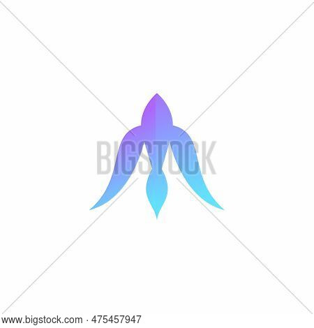 Letter M Bird Logo. M Vector & Photo (Free Trial) | Bigstock