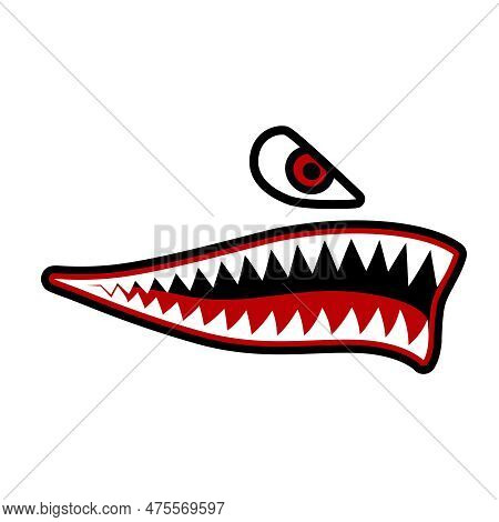 Shark Teeth Vector