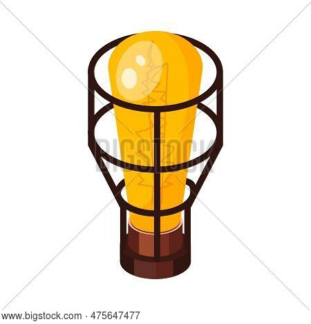 Light Bulb Isometric Vector & Photo (Free Trial) | Bigstock