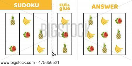 Easy Sudoku Three Vector & Photo (Free Trial) | Bigstock
