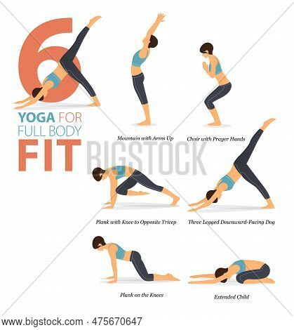 Infographic 6 Yoga Vector & Photo (Free Trial) | Bigstock