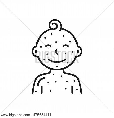 Sick Child Body Dots Vector & Photo (Free Trial) | Bigstock