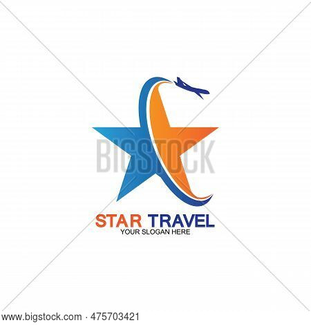 Star Travel Logo Vector & Photo (Free Trial) | Bigstock