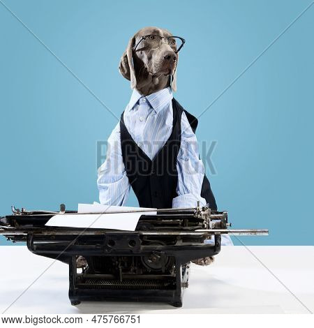 Dog Typewriter