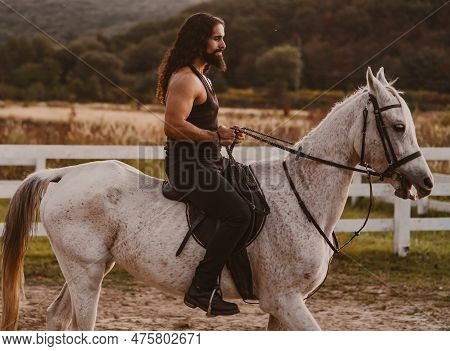 Handsome Muscular Man Image & Photo (Free Trial) | Bigstock