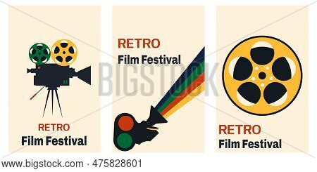 Vector Set Retro Vector & Photo (Free Trial) | Bigstock