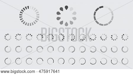 Circular Loading Vector & Photo (Free Trial) | Bigstock