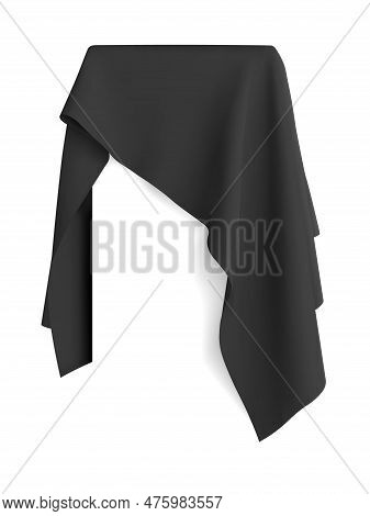 Black Fabric Covering Vector & Photo (Free Trial) | Bigstock