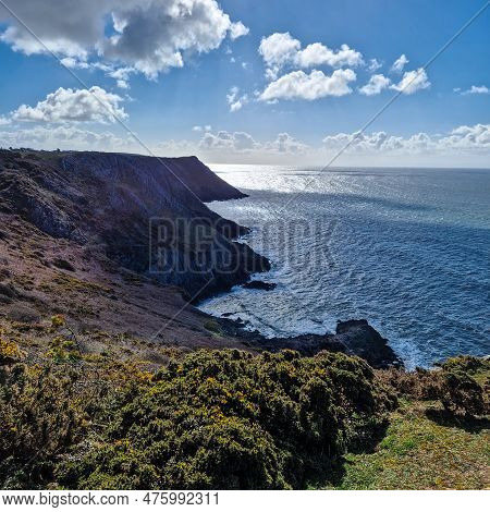 Three Cliffs Visible Image & Photo (Free Trial) | Bigstock