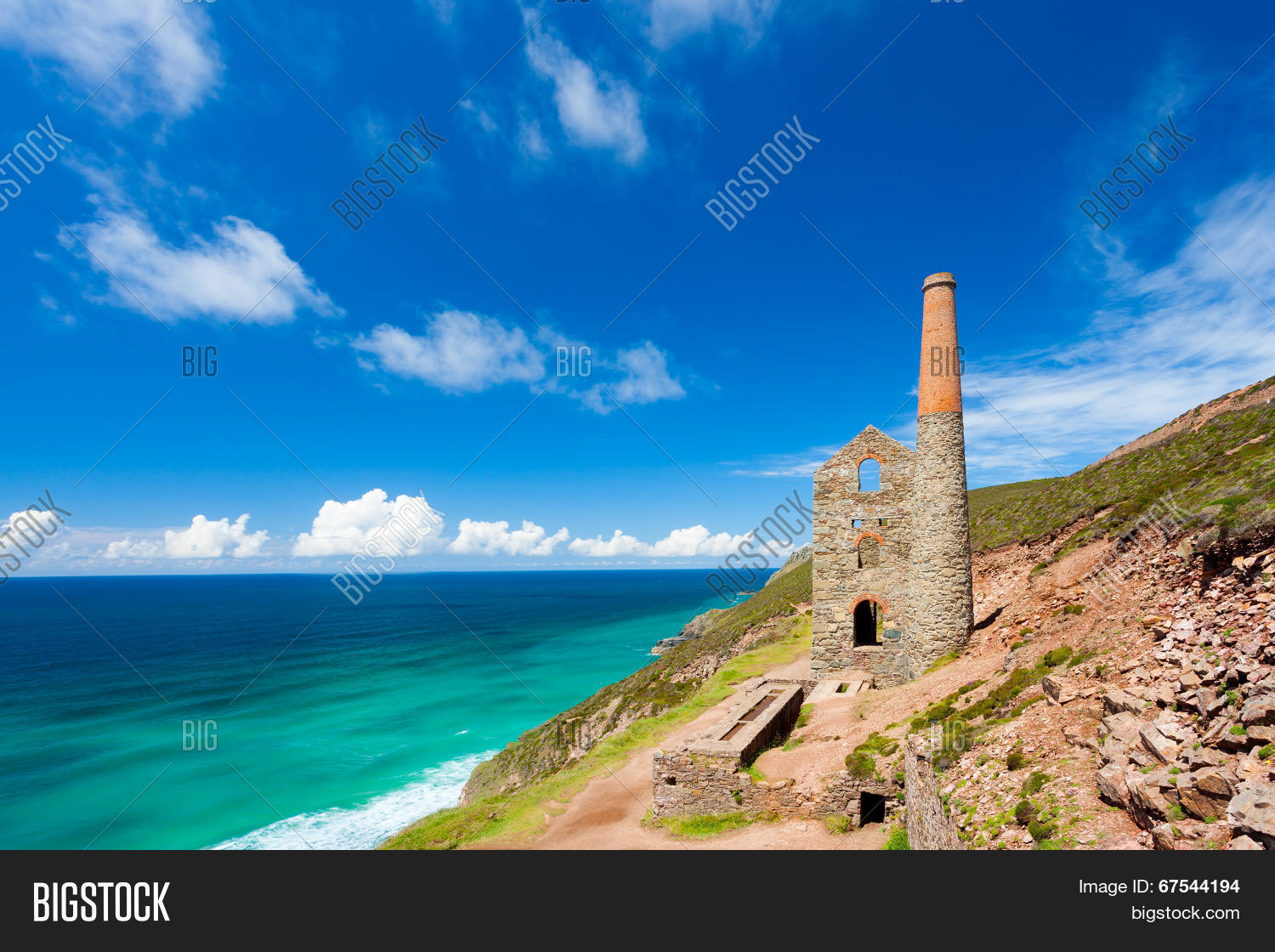 Wheal Coates Cornwall Image & Photo (Free Trial) | Bigstock