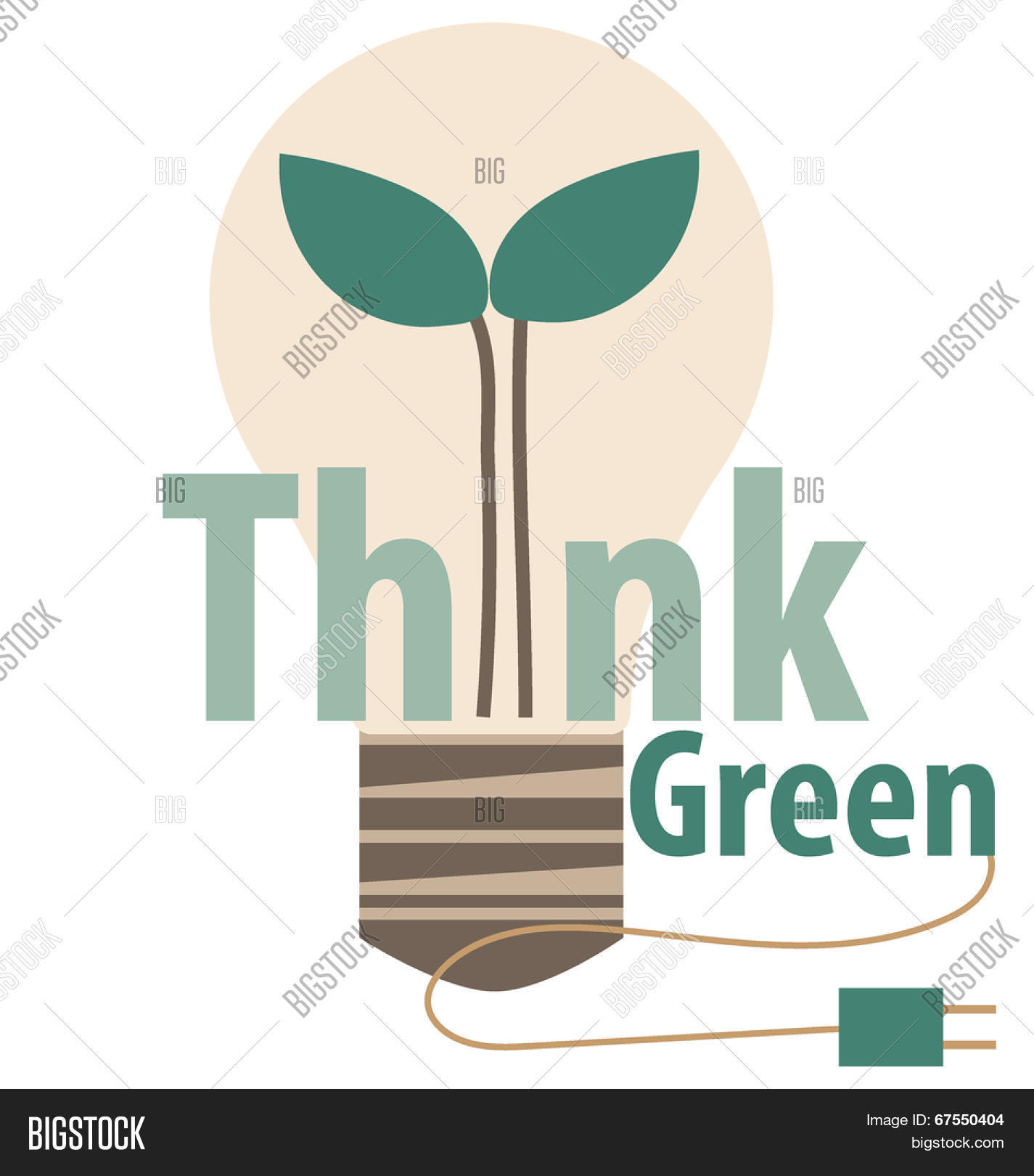 Think Green, Eco Vector & Photo (Free Trial) | Bigstock