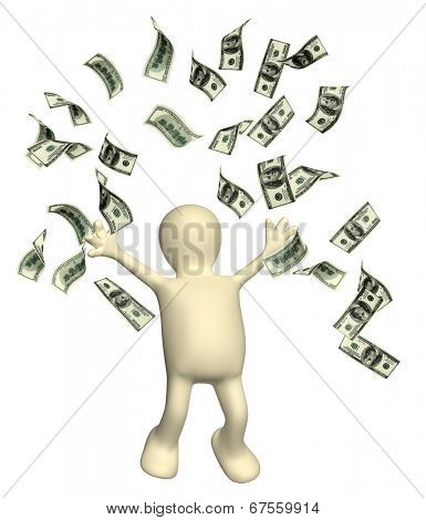 Happy Puppet Banknotes Image & Photo (Free Trial) | Bigstock