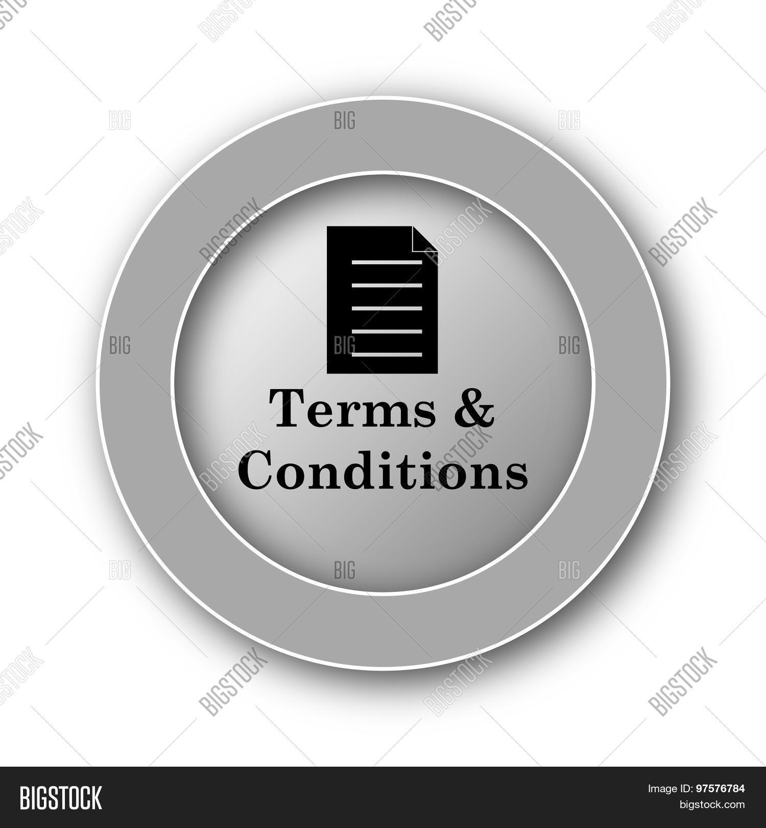 Terms Conditions Icon Image & Photo (Free Trial) | Bigstock