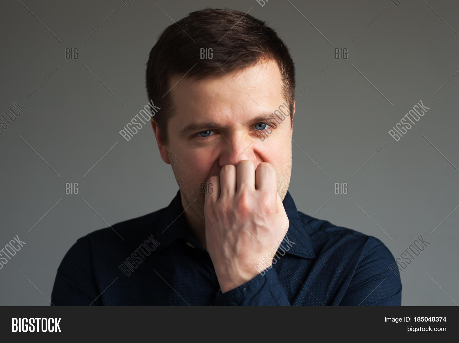 Young Man Bites His Image & Photo (Free Trial) | Bigstock