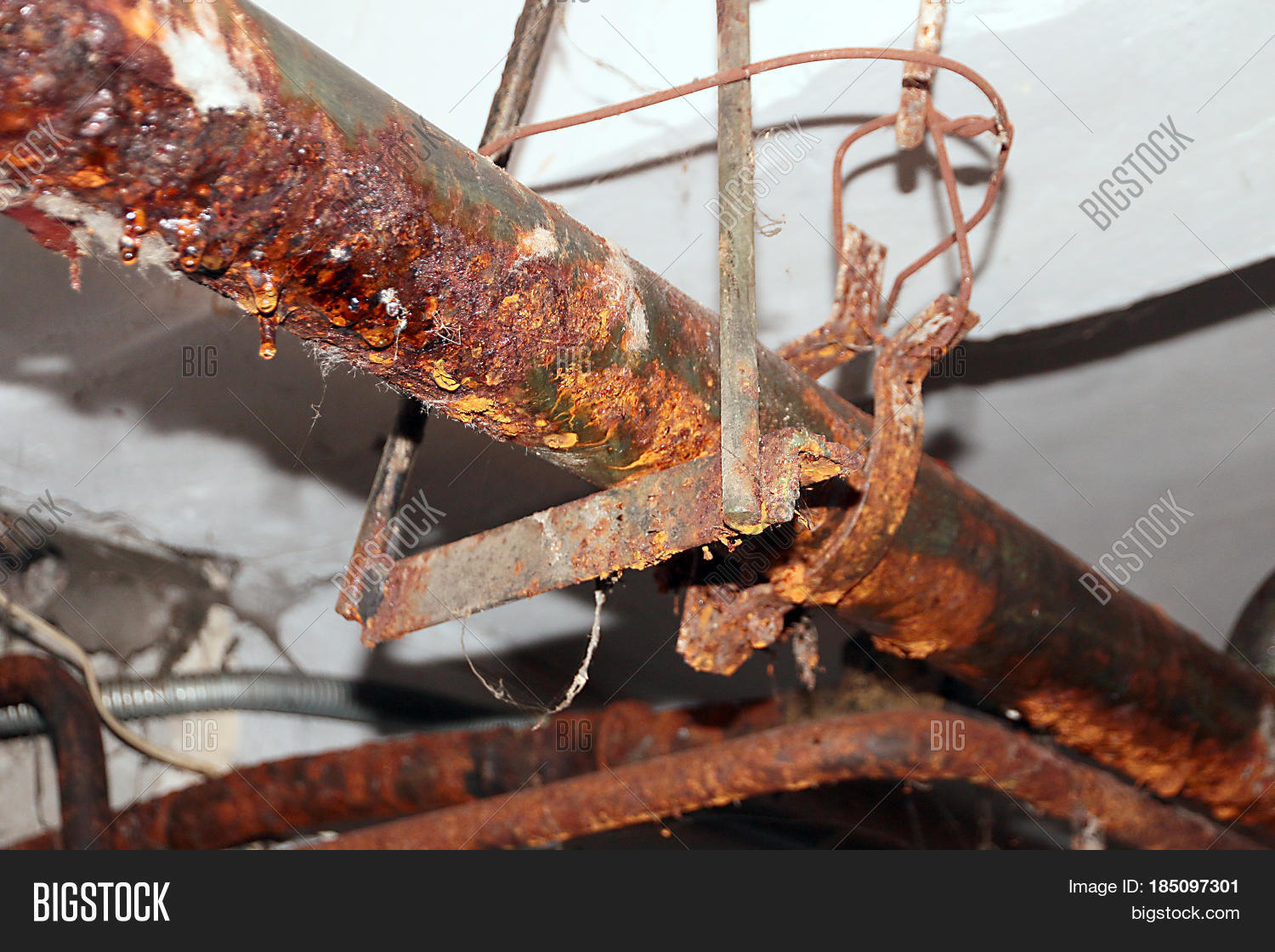 Old Rusty Water Pipes Image & Photo (Free Trial) | Bigstock