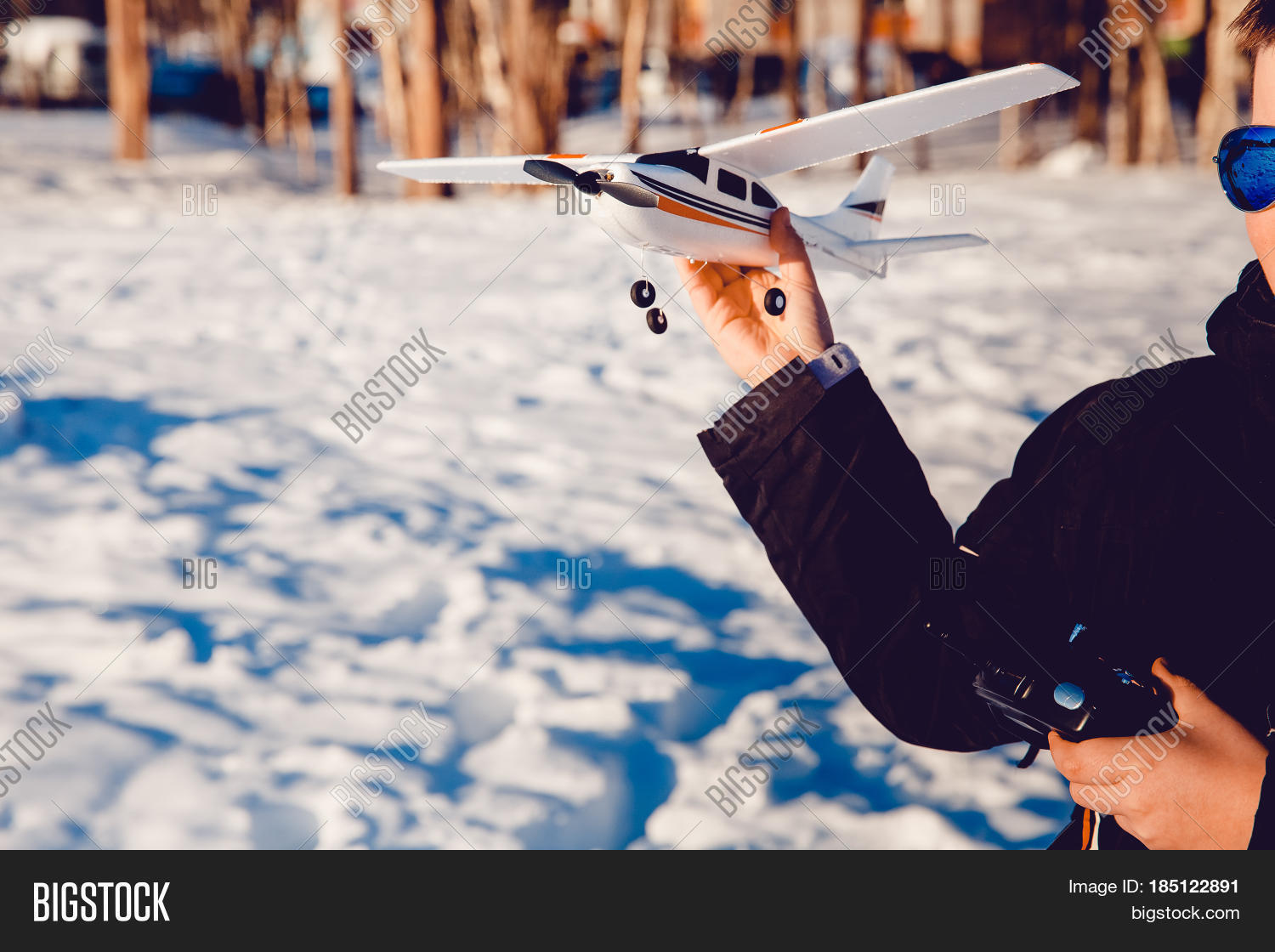 Plane On Radio Control Image & Photo (Free Trial) | Bigstock
