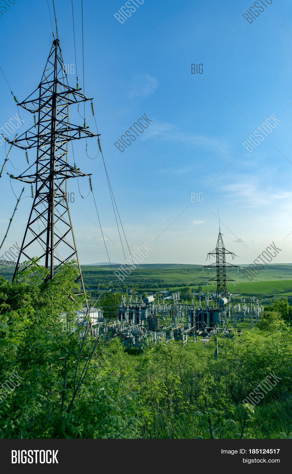 Electric Substation Image & Photo (Free Trial) | Bigstock