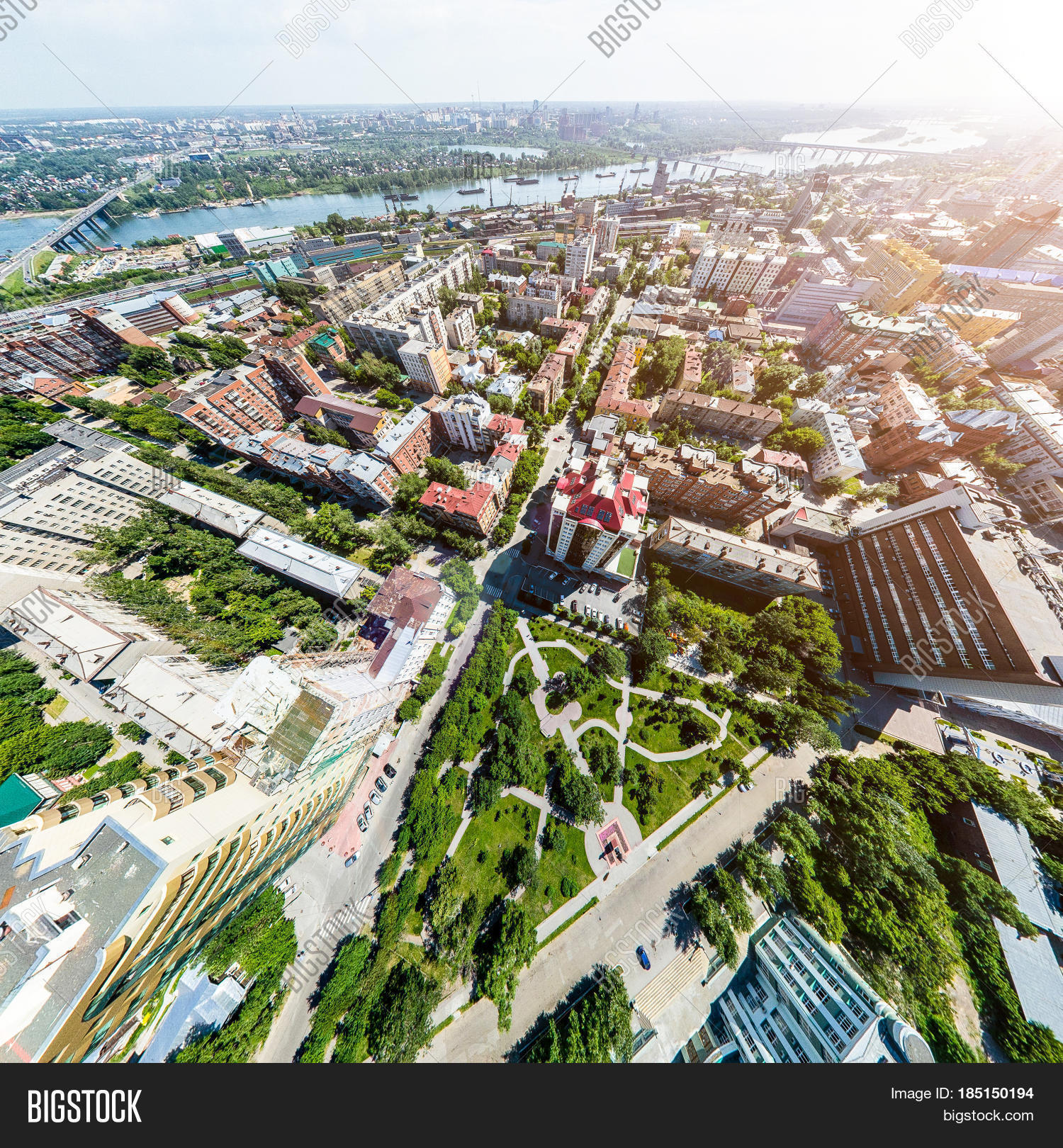 Aerial City View Image & Photo (Free Trial) | Bigstock