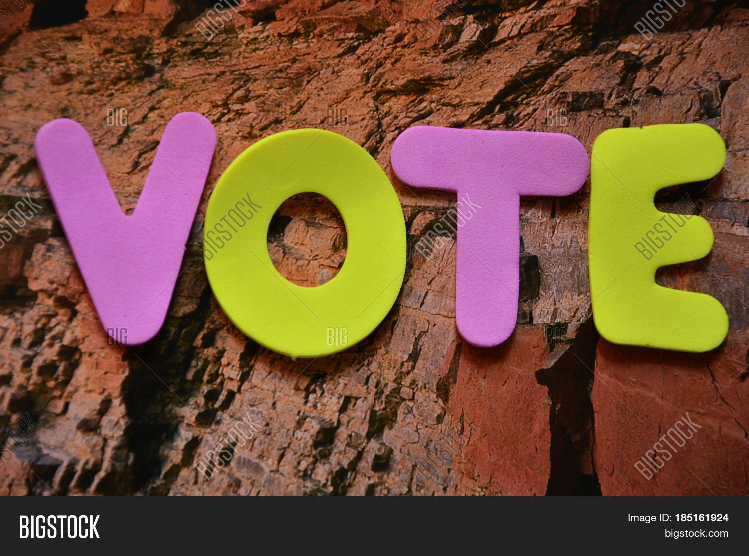 Word Vote On Abstract Image & Photo (Free Trial) | Bigstock